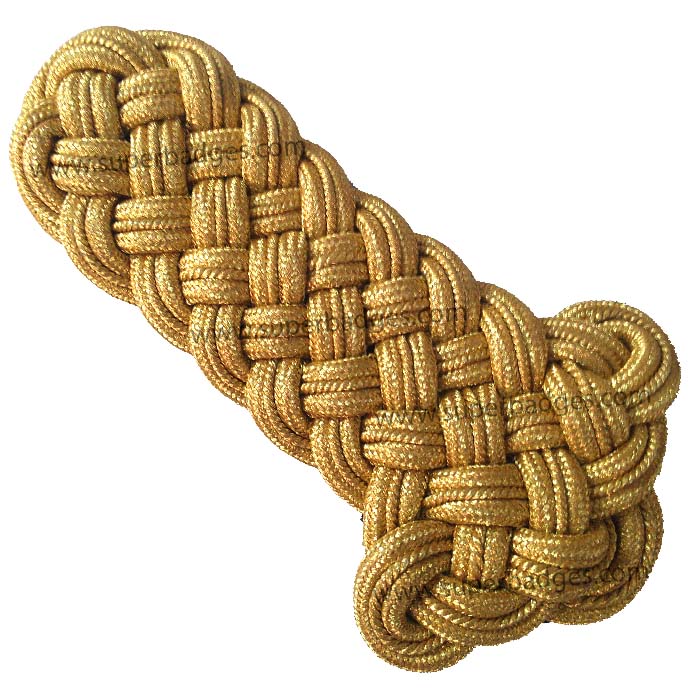 Gold Army Shoulder Board - Super Badge Works