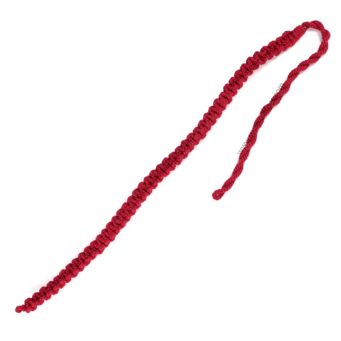 Military Uniform Red Lanyard - Super Badge Works