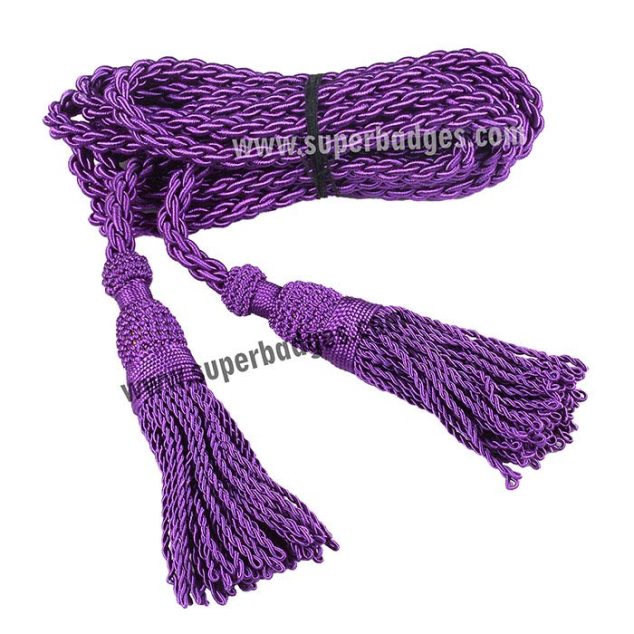 Purple Bugle Cord - Super Badge Works